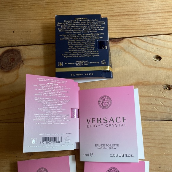 Versace | Makeup | Versace Bright Crystal Dylan Blue Por Femme Sample ...